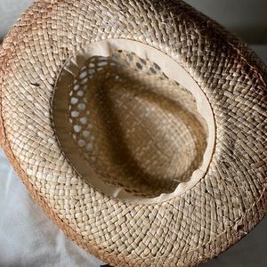 Accessories | Wide Brimmed Straw Cowboy Summer Hat | Poshmark
